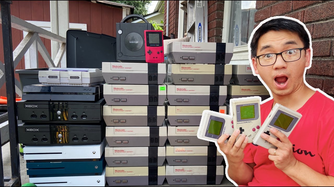 I Sold an Entire Wall of Broken NES Consoles – You Won’t Believe for ...