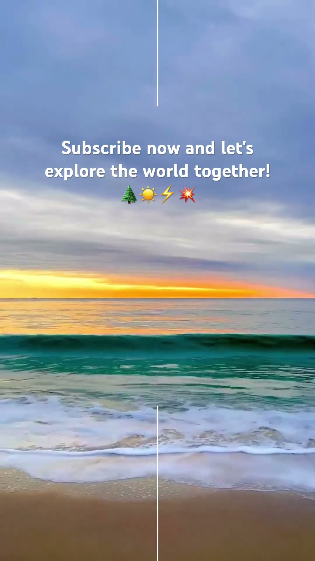 Subscribe now and let's explore the world together!🌲☀️⚡️💥 - YouTube