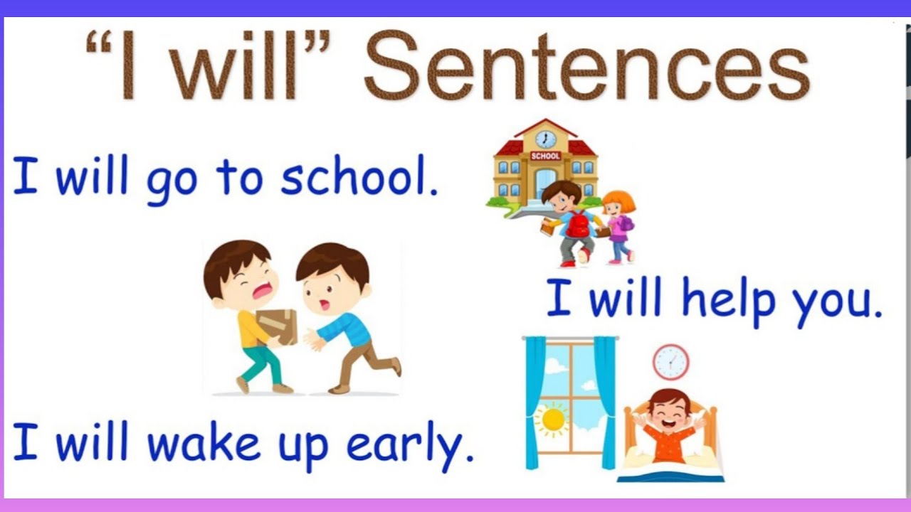 "I will" sentences | Practice reading sentences | Learn how to read ...