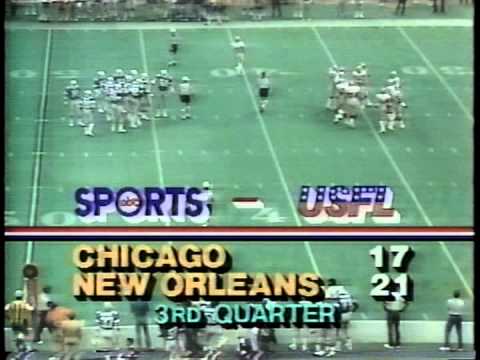 USFL 1984 CHICAGO BLITZ AT NEW ORLEANS BREAKERS - YouTube
