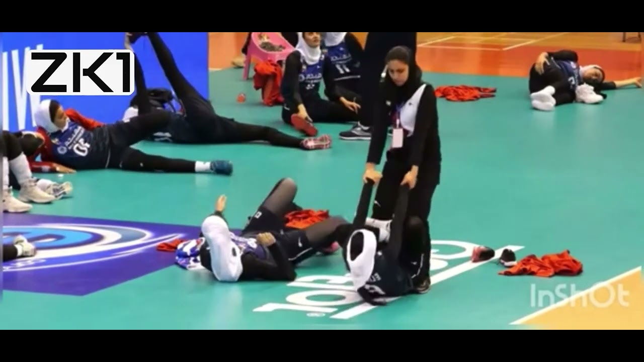 Some passive stretch routine for our captain elham fallah in 2020 ...