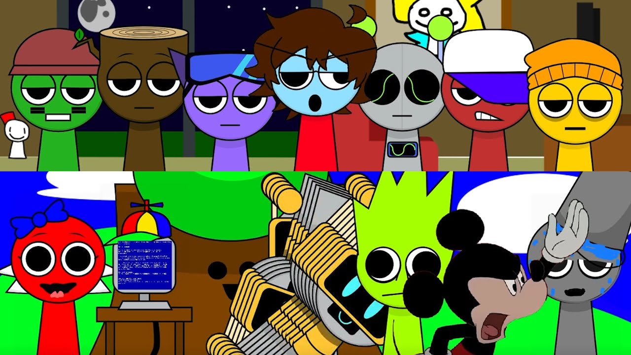 Sprunki: Boring Edition | Sprunki Bland Edition | Sprunki Smile AU ...