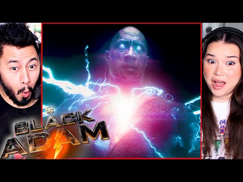 BLACK ADAM - Comic-Con Sneak Peek REACTION | Dwayne \