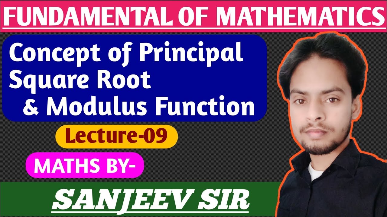 Concept Of Principal Square Root In Hindi Maths Lecture 09 concept-of-principal-square-root-in-hindi-maths-lecture-09