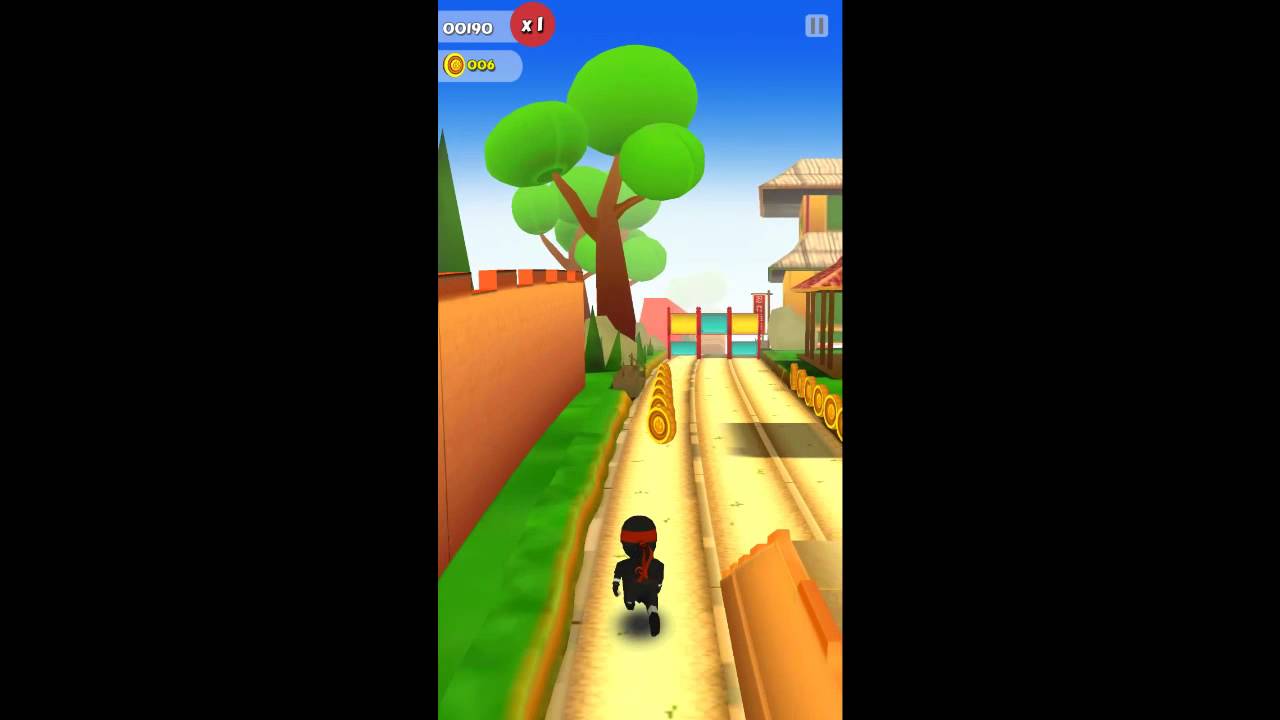 Ninja Runner 3D Android Gameplay - YouTube