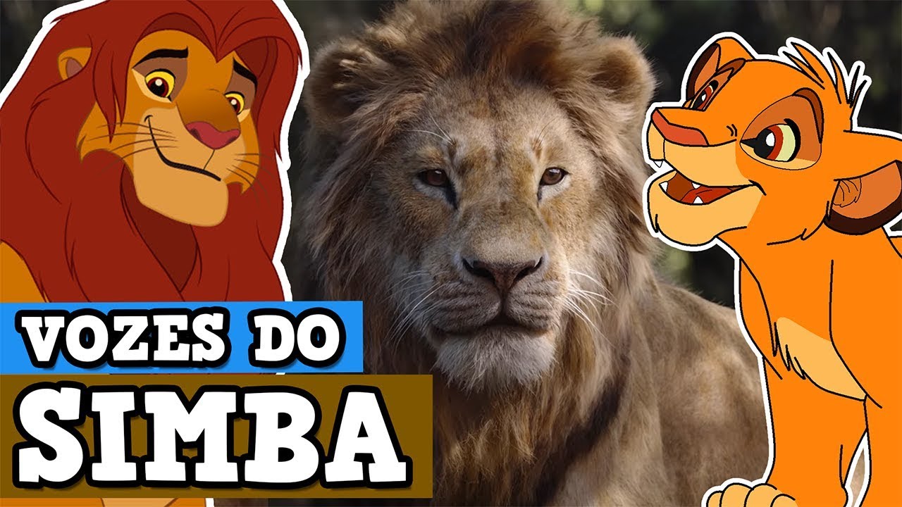 CONHEÇA OS DUBLADORES DO SIMBA NO BRASIL - YouTube