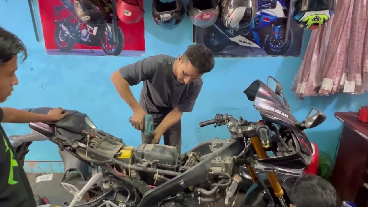 চেন স্পোকেট || Replacement and servicing R15-V3 Indo Fi Motors - YouTube