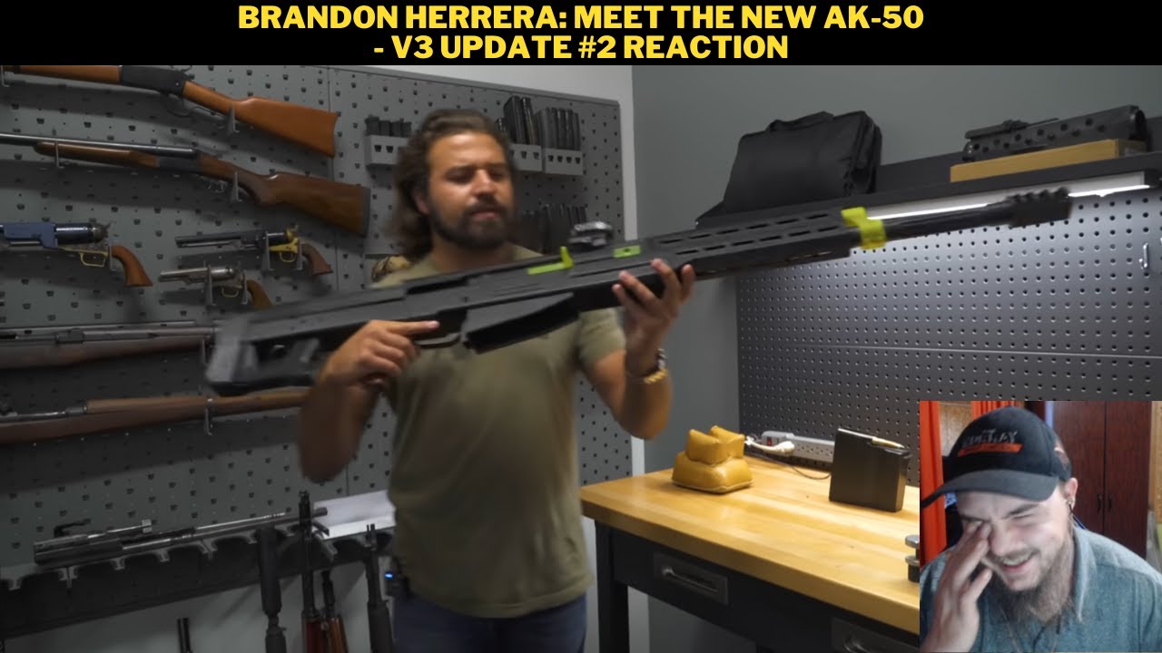 Brandon Herrera: Meet The New AK-50 - V3 Update #2 Reaction - YouTube