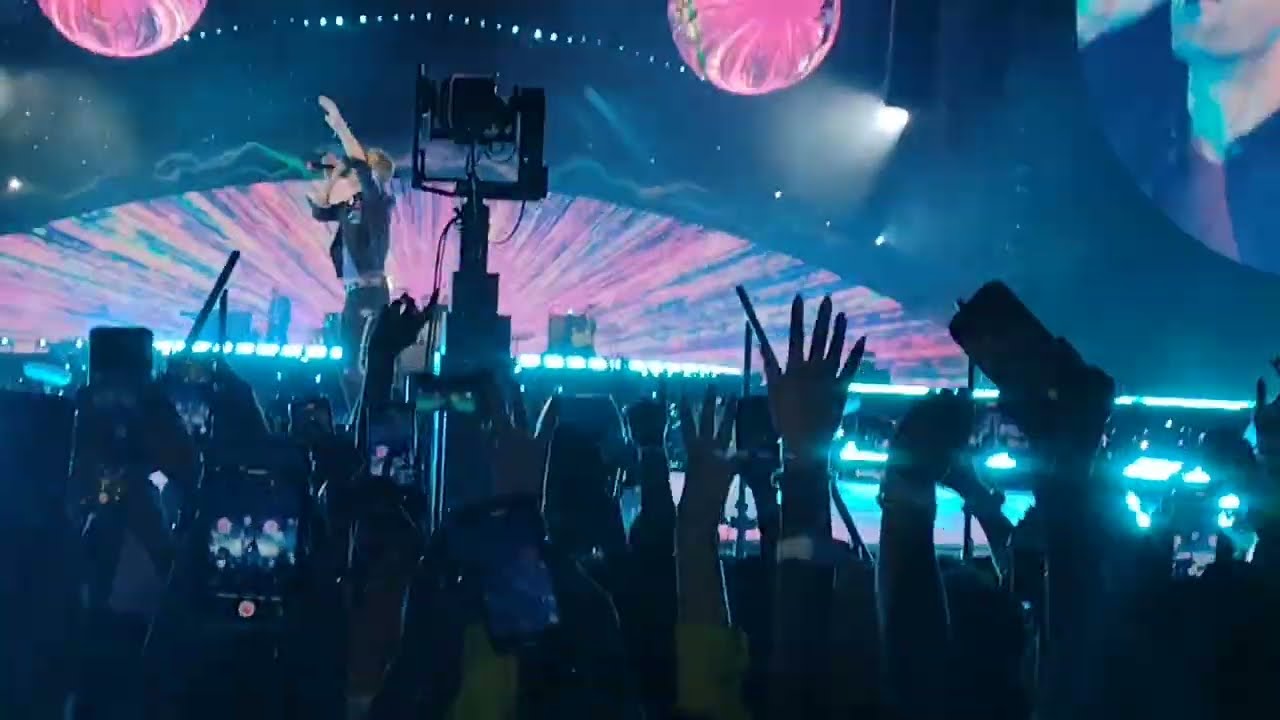 Llegada de Coldplay + High Power Coldplay Foro Sol General A VID ...