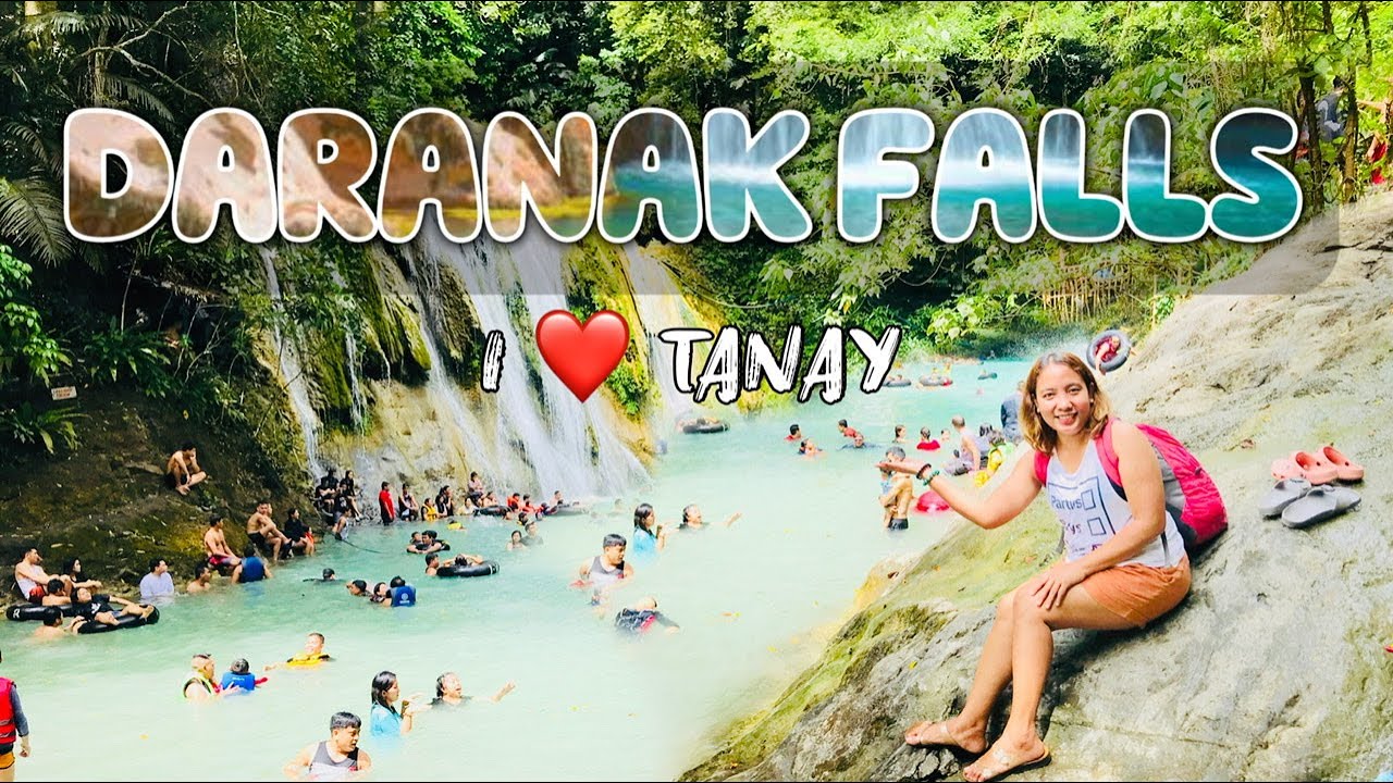 The water glowing aqua in tanay rizal daranak falls - YouTube