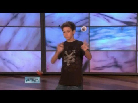 Yo-Yo Player Grant Johnson on Ellen 09/15/08 - YouTube