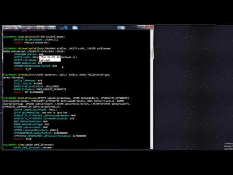 SHAREM shellcode analysis framework demo - emulation, disassembler, timeless debugging - YouTube