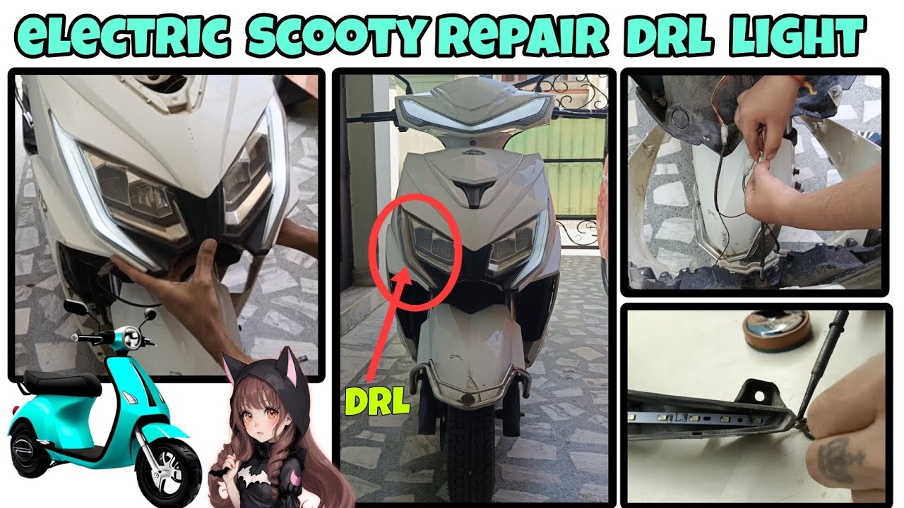 electric Scooty repair drl light | electric Scooty repair | TNR ...