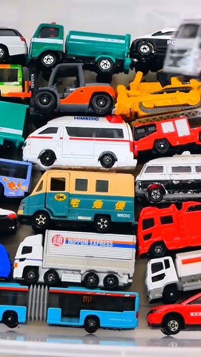 Box full of Tomica Cars Collection - YouTube