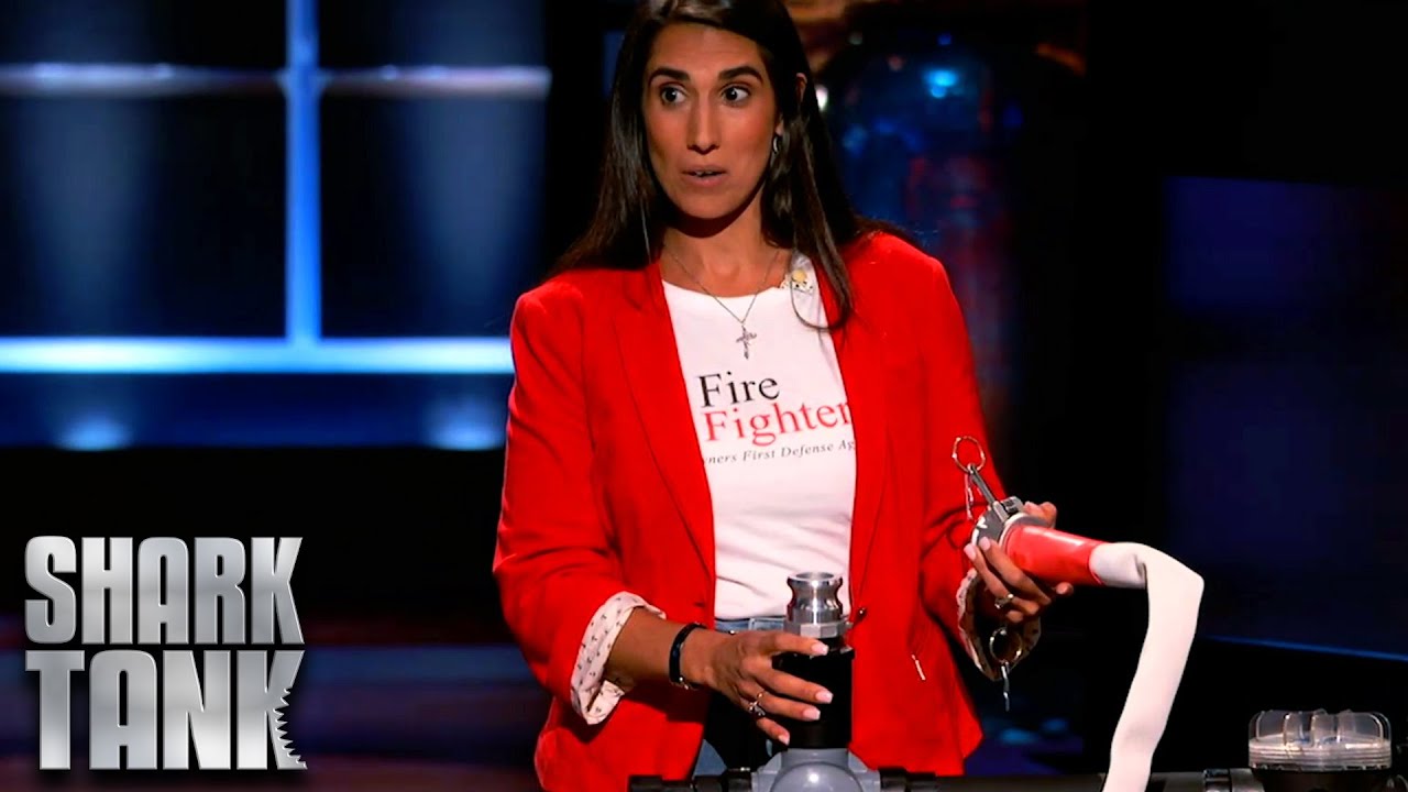 Shark Tank US | The Sharks Are Impressed By FireFighter1 Product - YouTube