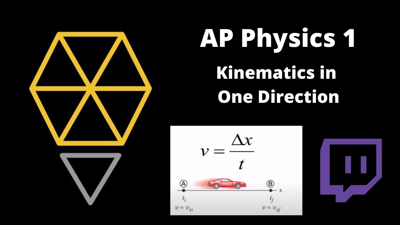 AP Physics 1 - 1D Kinematics - YouTube
