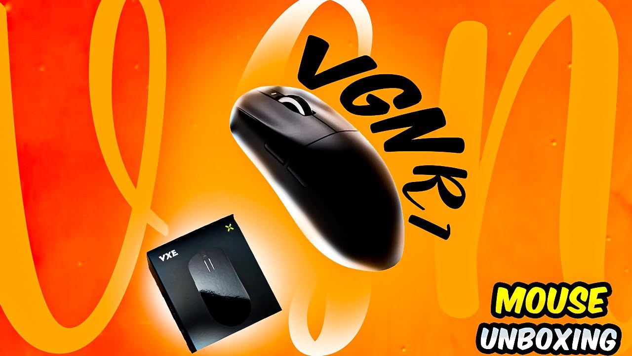 UNBOXING NEW MOUSE| VGN VXE R1 - YouTube