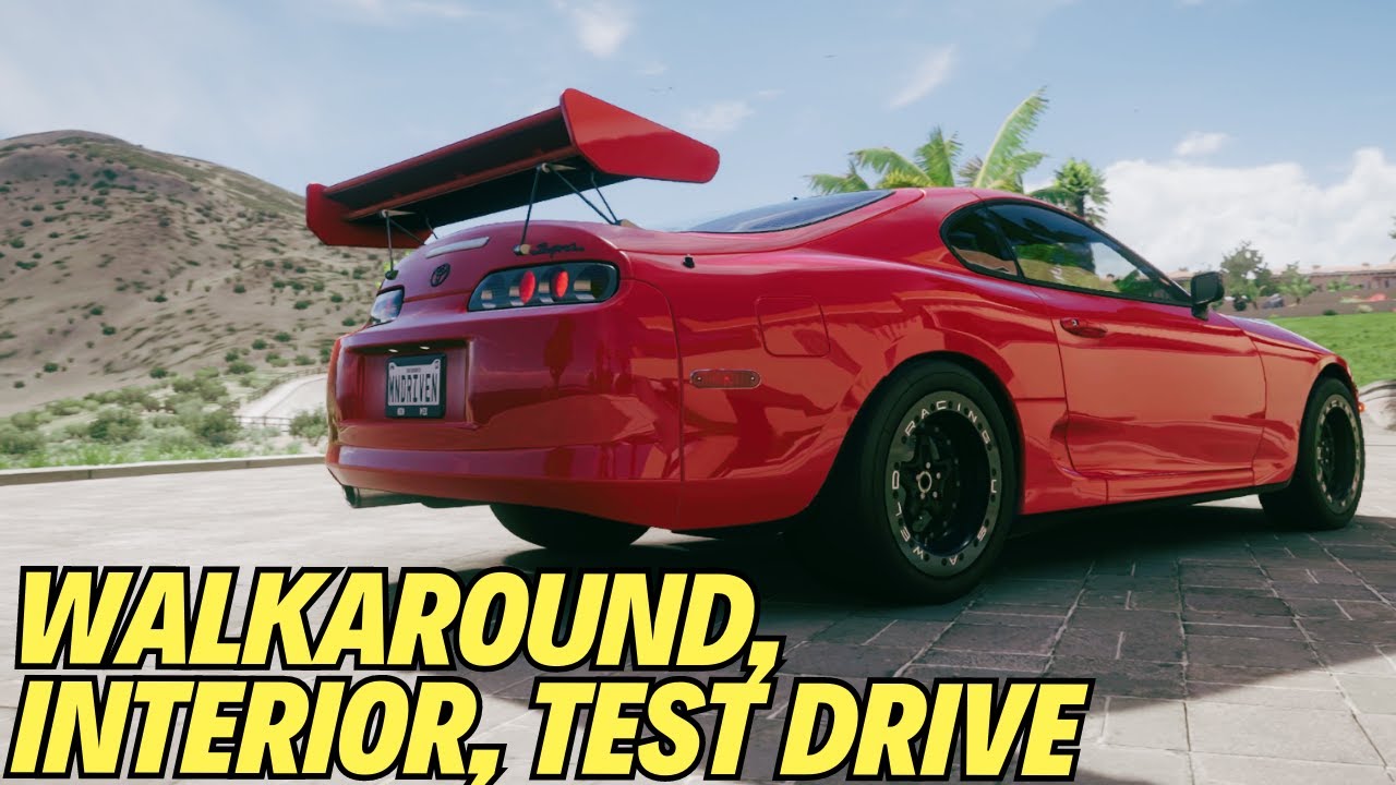 Walkaround, Interior, Test Drive - Toyota Supra mk4 DRAG BUILD - Forza ...
