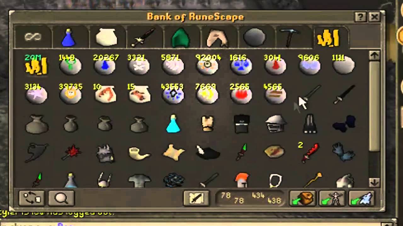 Runescape Bank Video With Commentary #1(Sept 2010) - YouTube