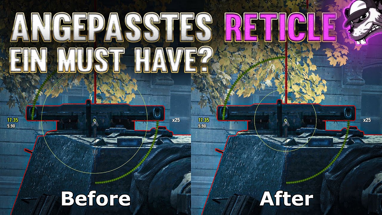 Angepasstes Reticle - Was taugt der Mod? Ein MUST HAVE? [WoT - Gameplay ...