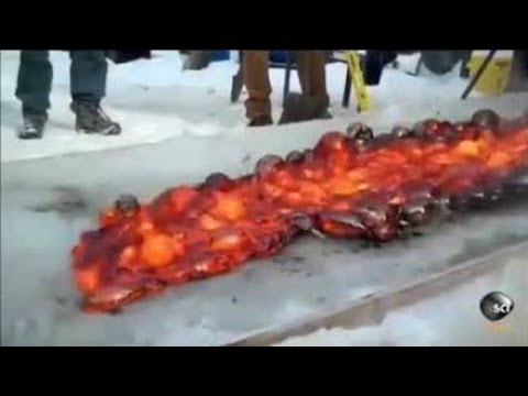 YOK ARTIK - Buzun üstüne lav dökülürse