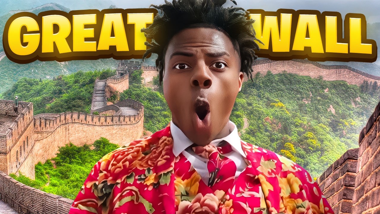 iShowSpeed Visits The Great Wall Of China! - YouTube