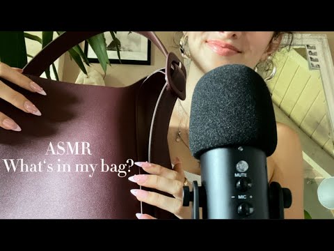 ASMR What‘s in my bag? 👜🎙️ - YouTube