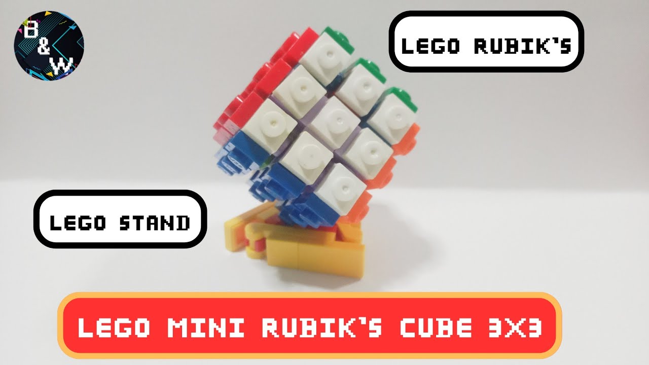 LEGO Rubik's Cube 3x3 And Cube Stand Model!!!🤯 - YouTube
