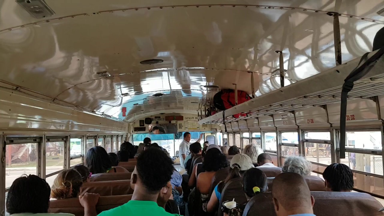 Belize Chicken Bus - YouTube