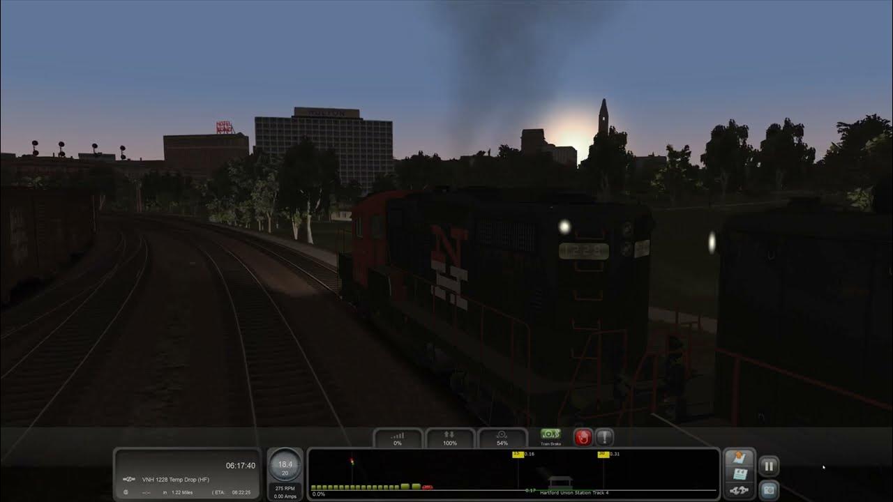 Train Simulator Classic - [EMD GP9] - VNH 1228 to Springfield Part 2 - 4K UHD - YouTube