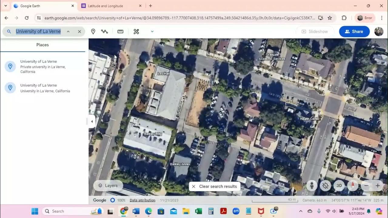 Google Earth Activity - YouTube