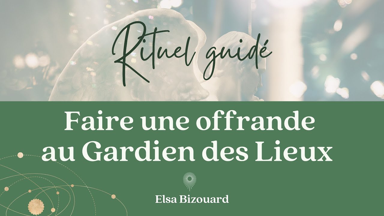 Rituel pour faire une offrande au gardien des lieux - YouTube
