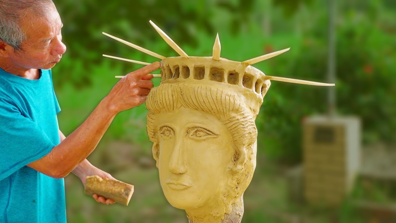 Wow! The Statue of Liberty - Sculpture By Clay - Clay Design - Clay ...