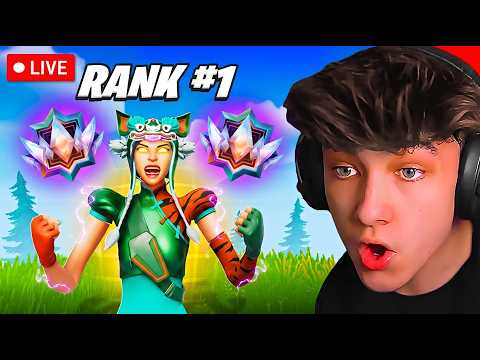 🔴LIVE! - Grinding #1 *UNREAL LEGEND* RANK! (Fortnite)