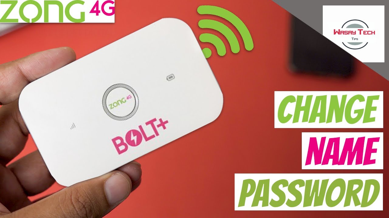 how-to-change-name-and-password-of-zong-4g-device-how-to-change-zong