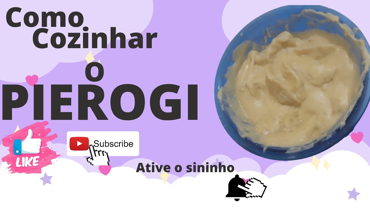 COMO COZINHAR O PIEROGI- RECEITA DE PIEROGI POLONÊS(PIROGUE) - YouTube
