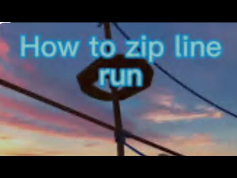 How to zipline run - YouTube
