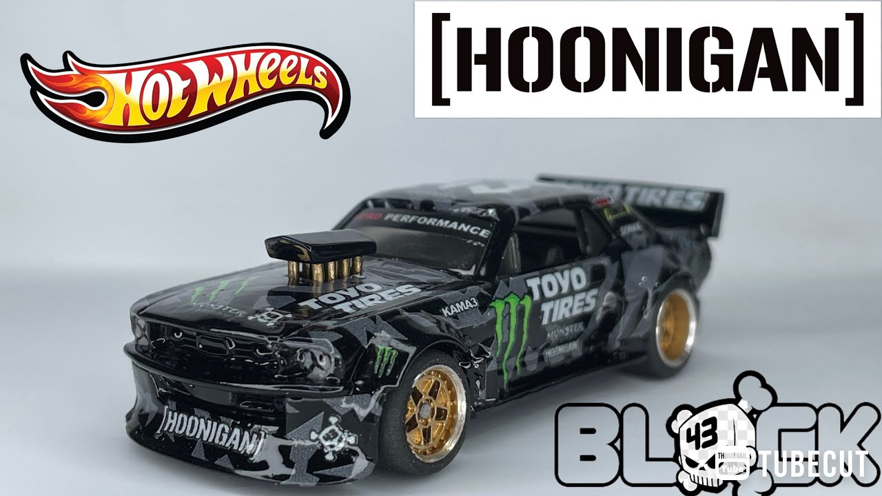 Ken Block mustang Hoonigan Hotwheels custom#kenblockdrift #hoonigan # ...