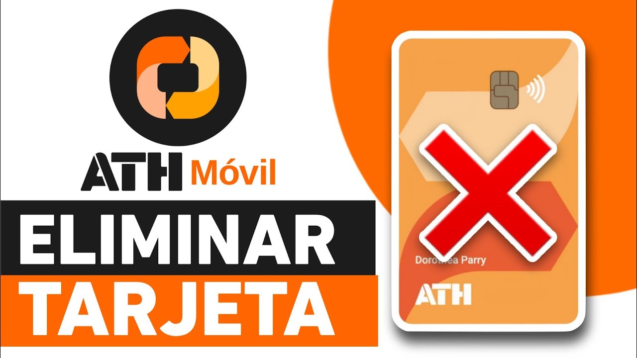 Cómo ELIMINAR TARJETA En ATH MÓVIL 2025 || Guia Paso a Paso - YouTube