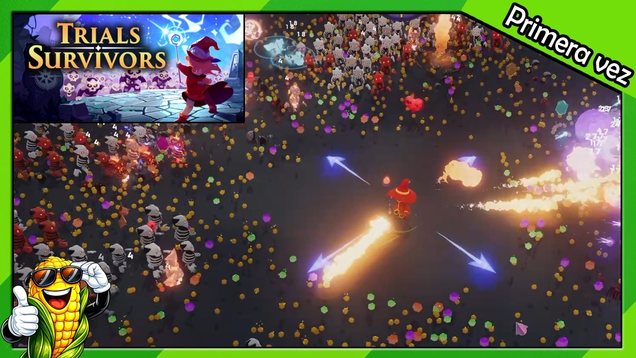 ¡70 BOLAS DE FUEGO A LA VEZ! ☄️ Rompiendo con Leo 🌠Trials Survivors⭐ # ...