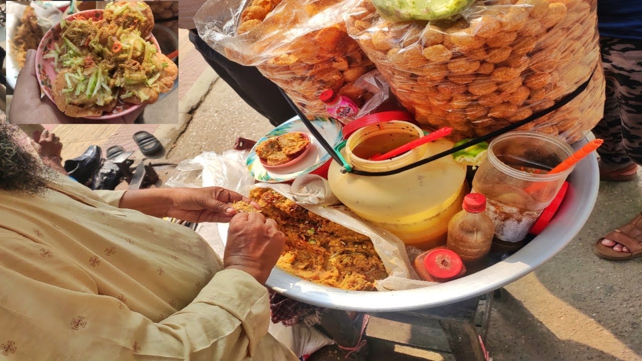 Mouth Watering Spicy Fuska | Try The Irresistible Fuska In Street - YouTube