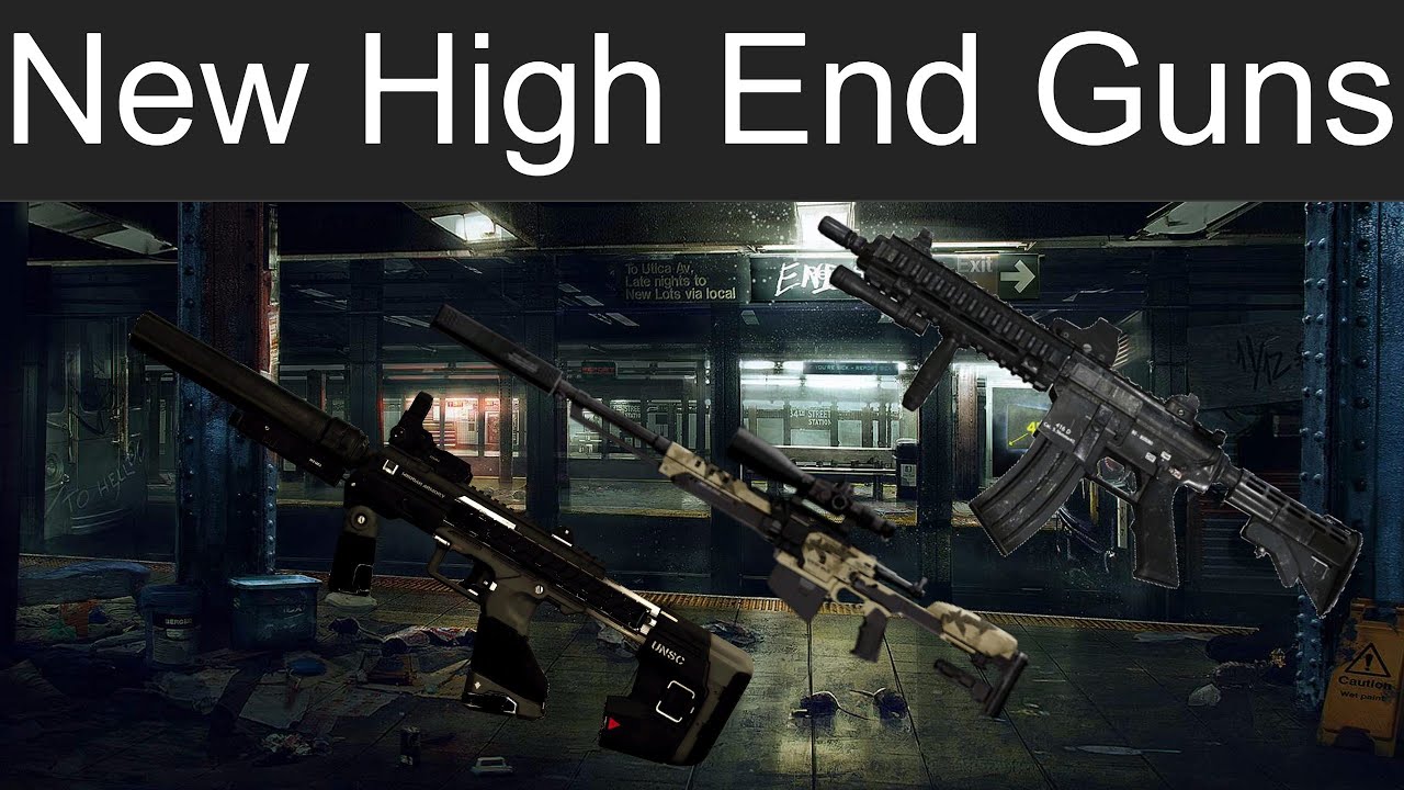 The Division - New High End Weapons! - YouTube