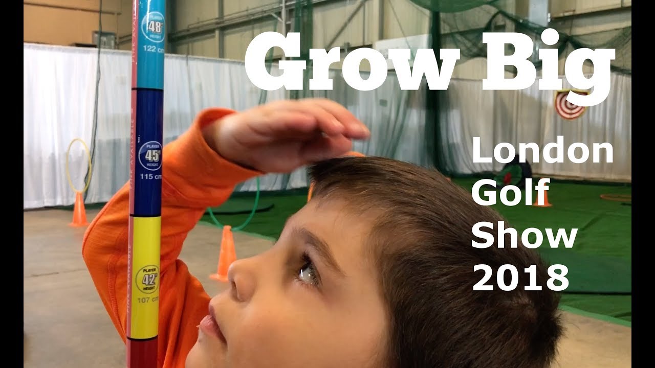 London Golf Show 2018 ~ 5yr old edition - YouTube