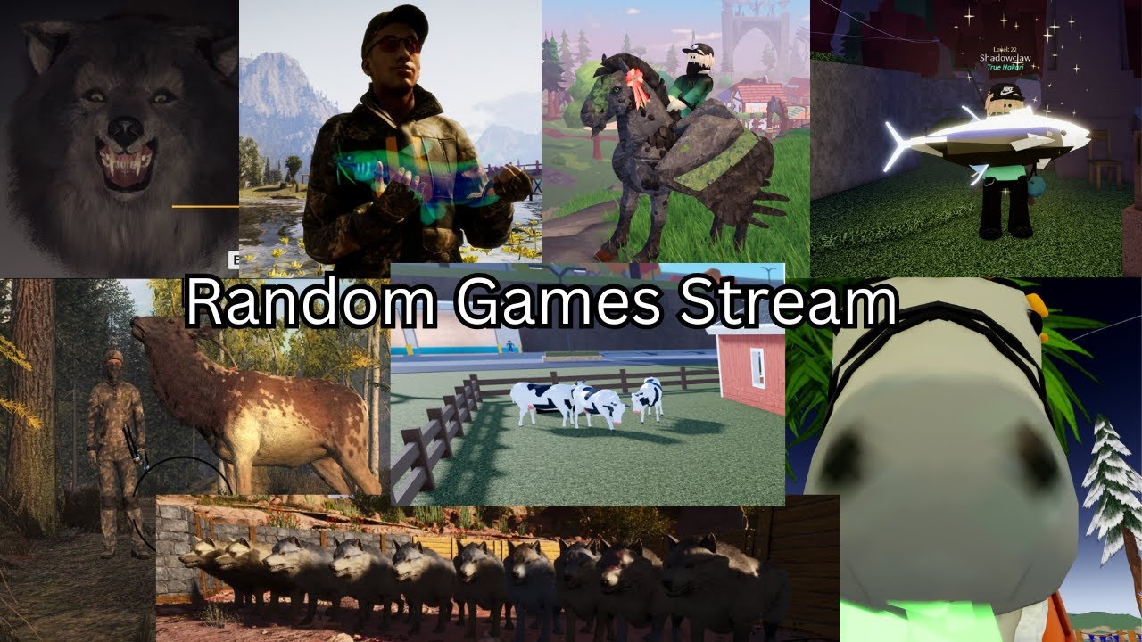 Playing Random Viewer Picked Games - YouTube