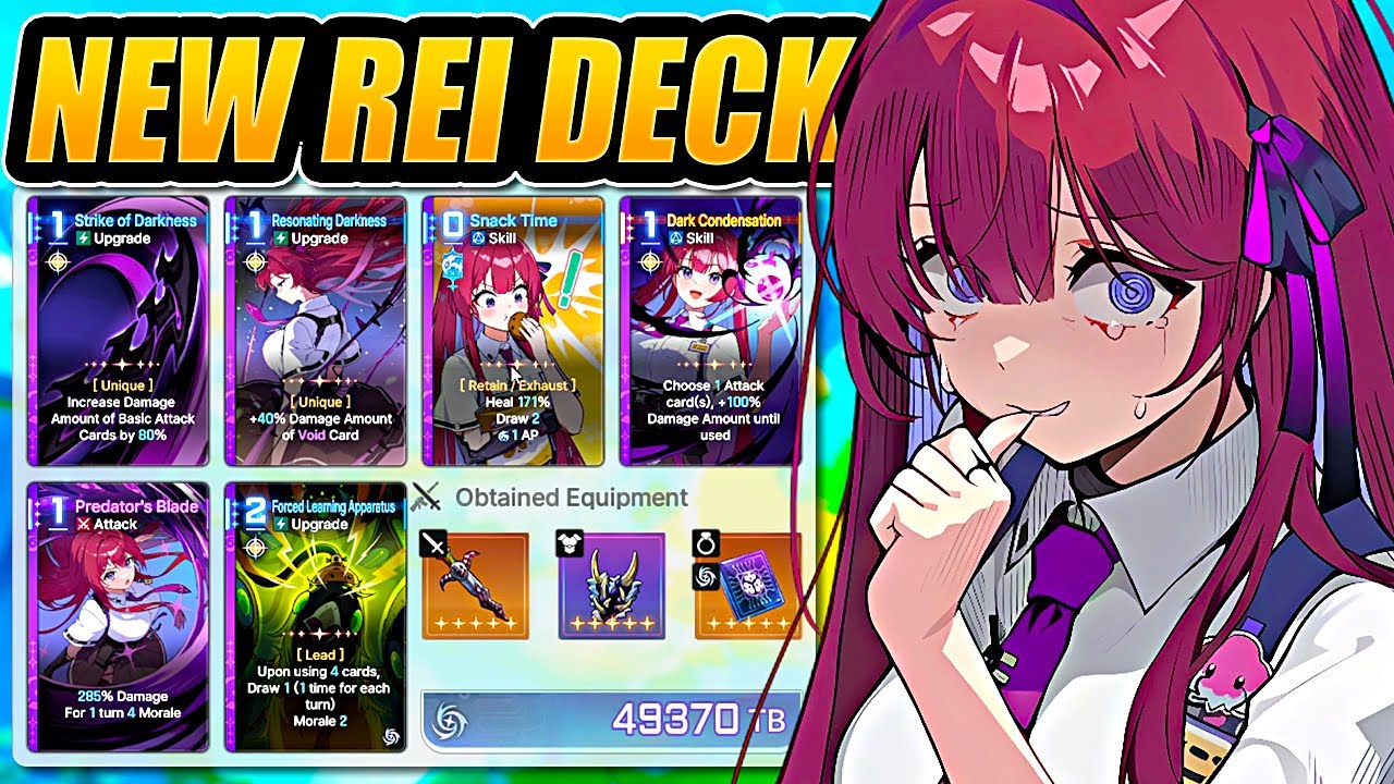 ALMOST ALL UPGRADE CARDS - REI BUILD (Chaos Zero Nightmare) - YouTube
