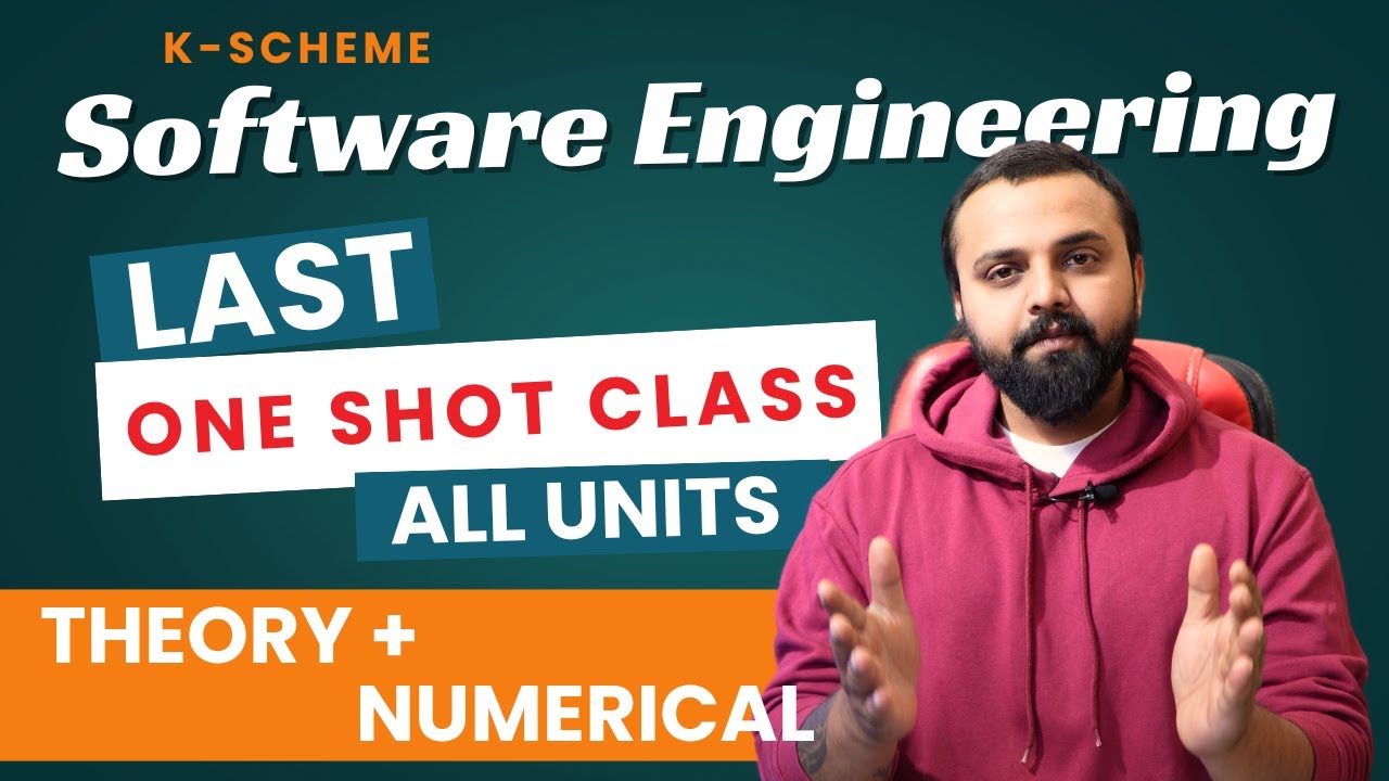 Software Engineering One Shot Live Class 🔥 | 100% Exam Target Batch ...