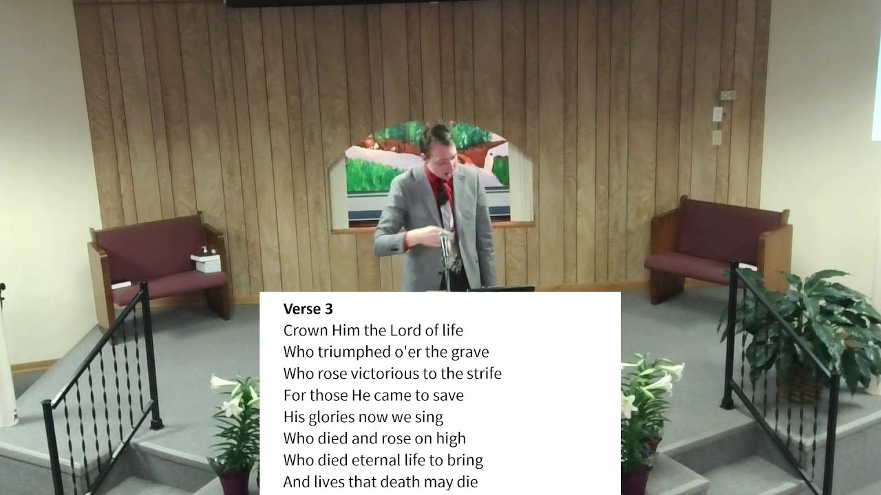 Earlier Morning Worship Service - 4/20/25 - Justin Wacker - YouTube