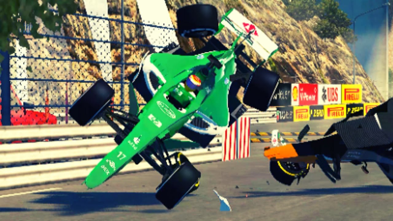 Formula Beam | Racing Crashes #38 | BeamNG Drive - YouTube