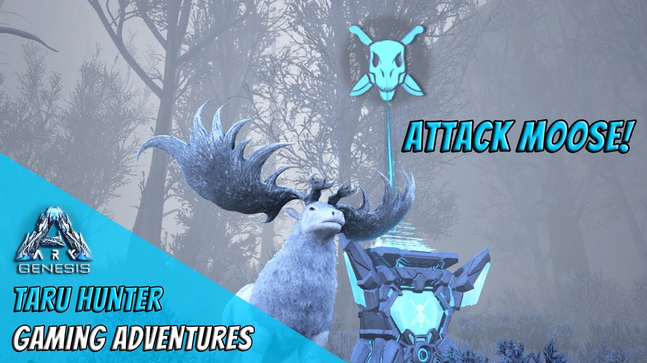 Ark Genesis EP19 Attack Moose! - YouTube