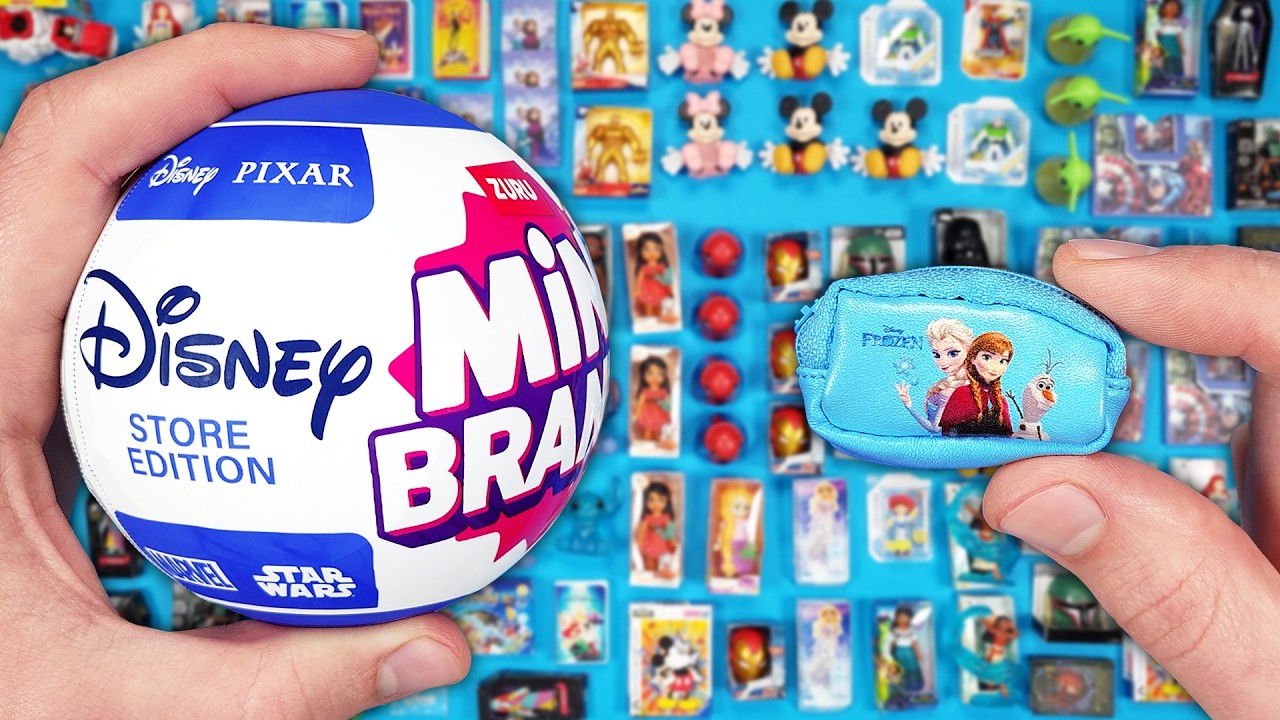 Opening The Last Of The Disney Series 3 Mini Brands In Search Of The ...